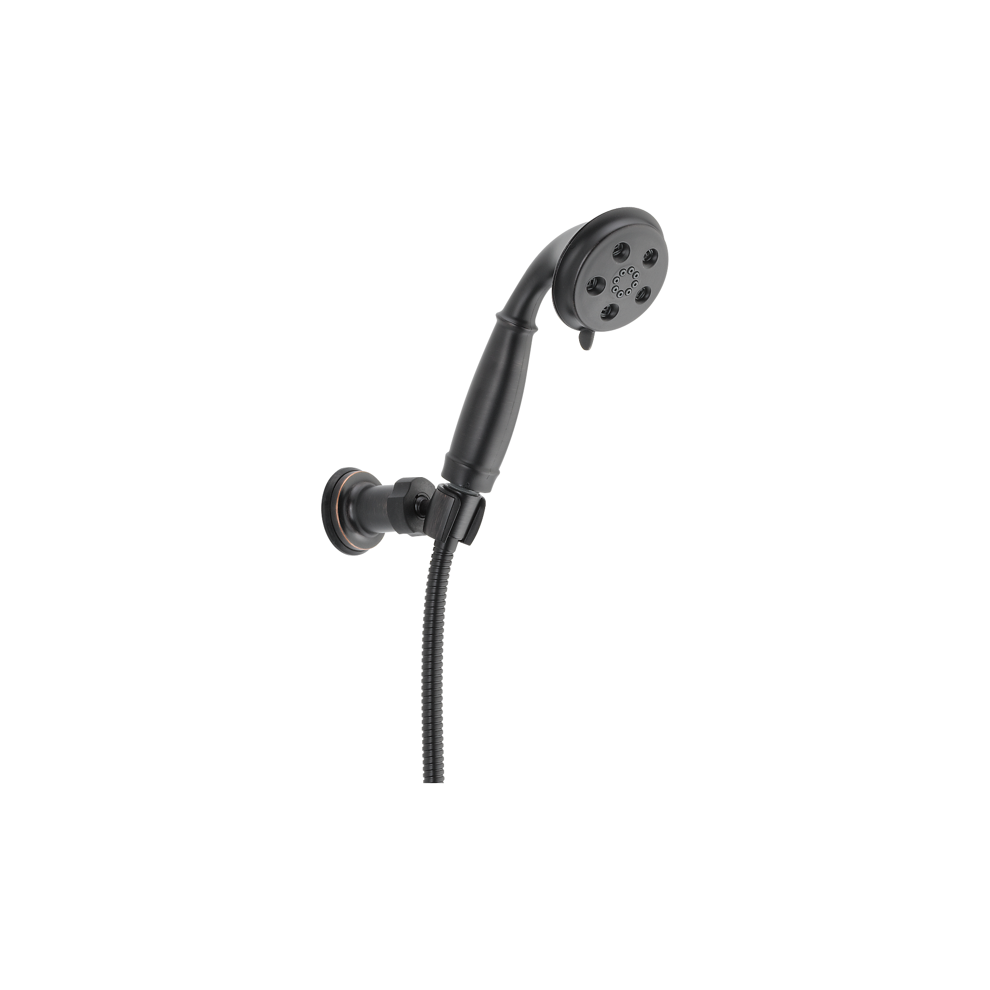 Delta 55433-RB Traditional Venetian Bronze Wall-Mount Handshower ...