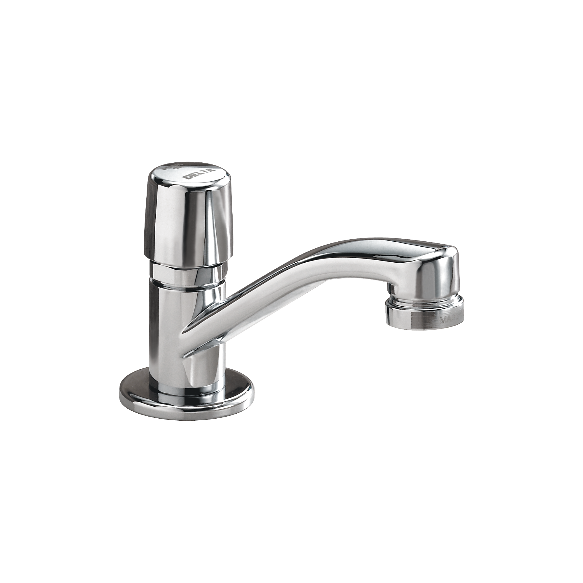 Delta HDF 701LF-HDF Chrome Single Handle Metering Faucet ...